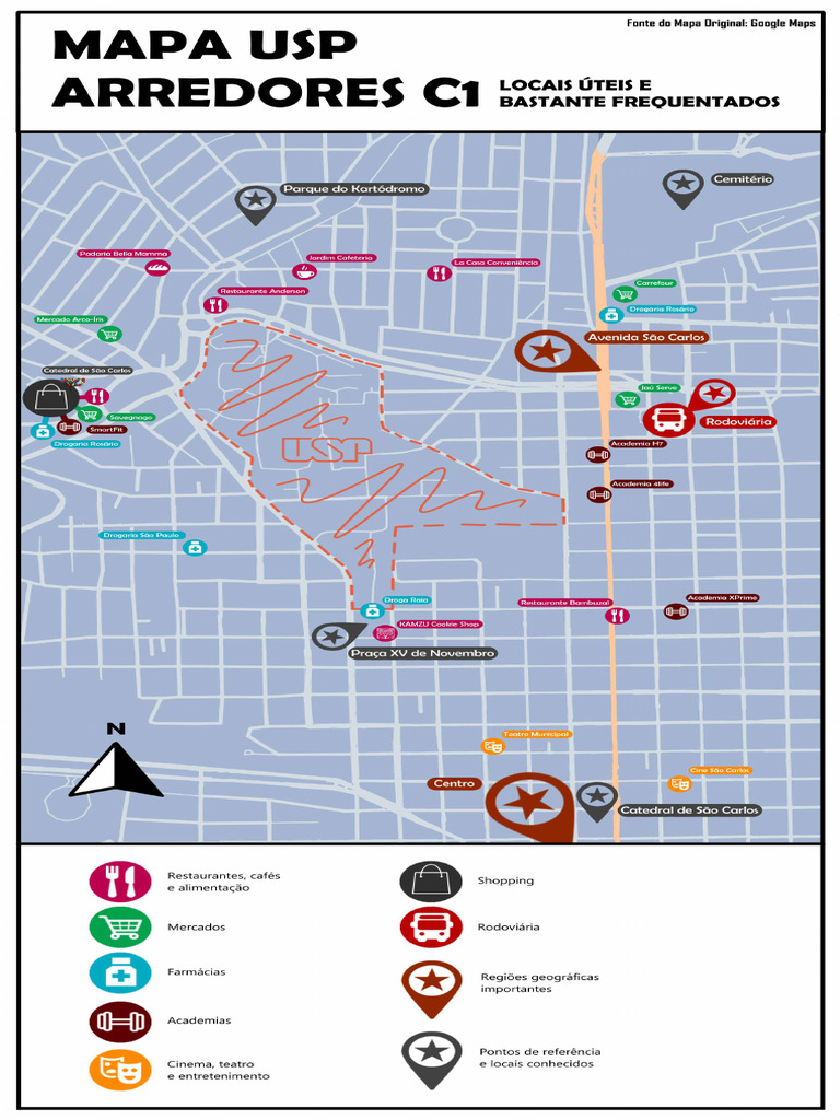 Mapa Campus Estendido | PDF