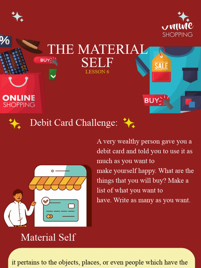 LESSON 6 - Material Self | PDF | Consumerism | Advertising
