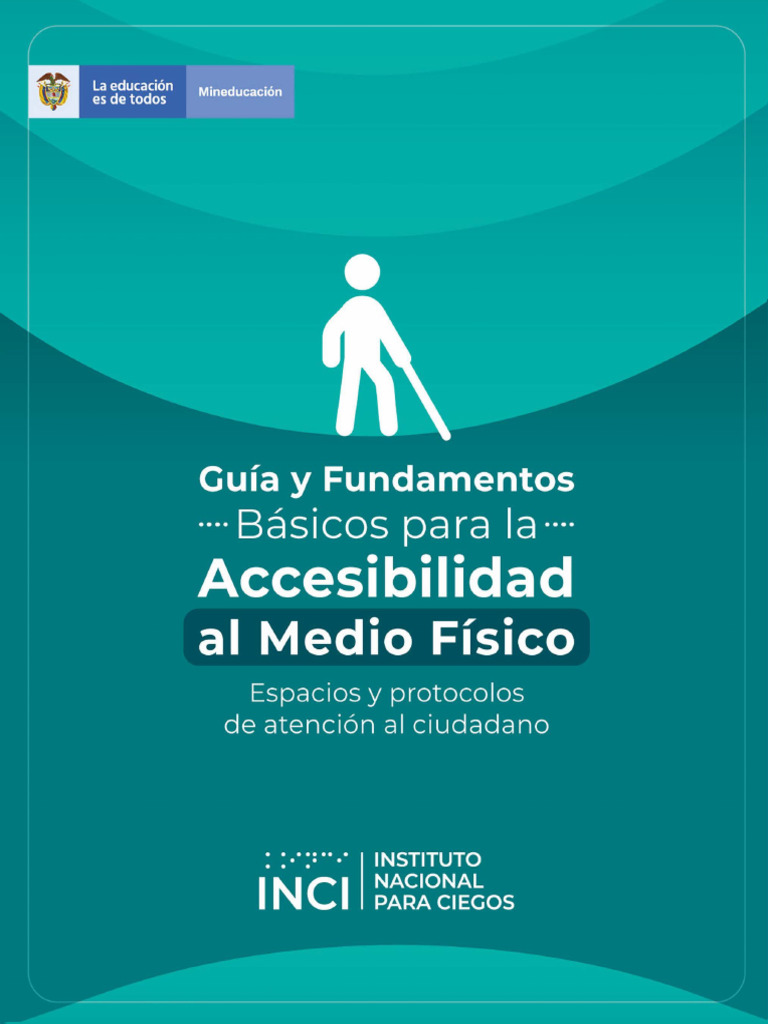 Guia y Fundamentos Básicos para La Accesibilidad Al Medio Físico 2021 | PDF | Accesibilidad ...