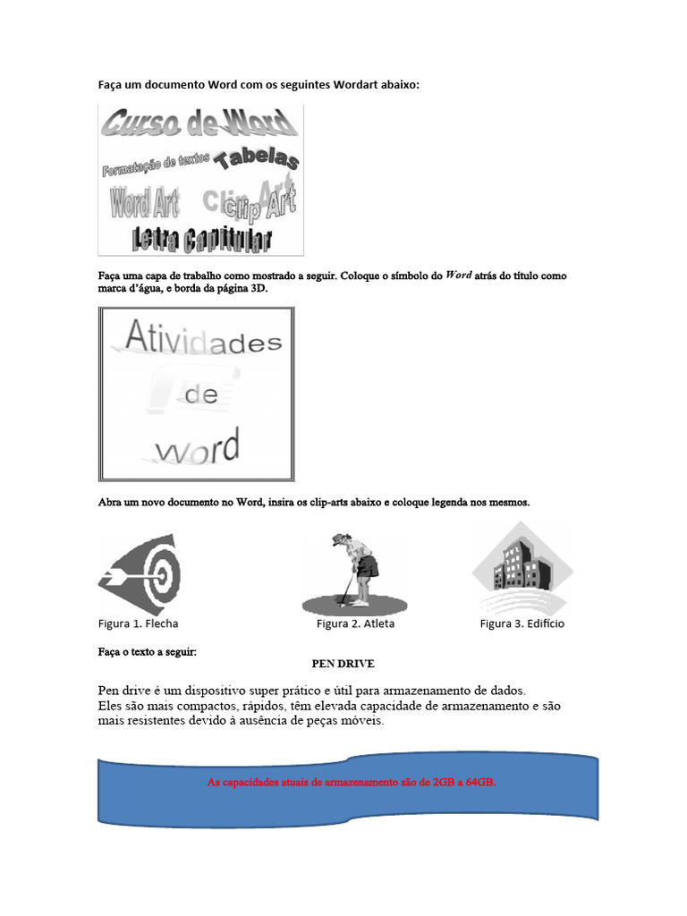 Atividade Final Word 2010 | PDF | Informática