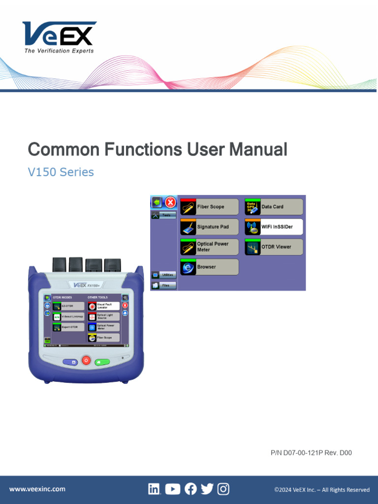 V150 Series Common Functions User Manual | PDF | Ip Address | Wi Fi