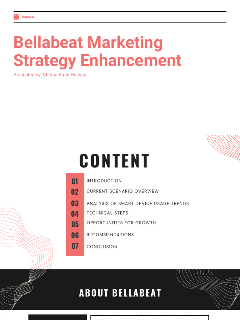 Bellabeat Marketing Strategy Enhancement-2 | PDF | Career & Growth | Business