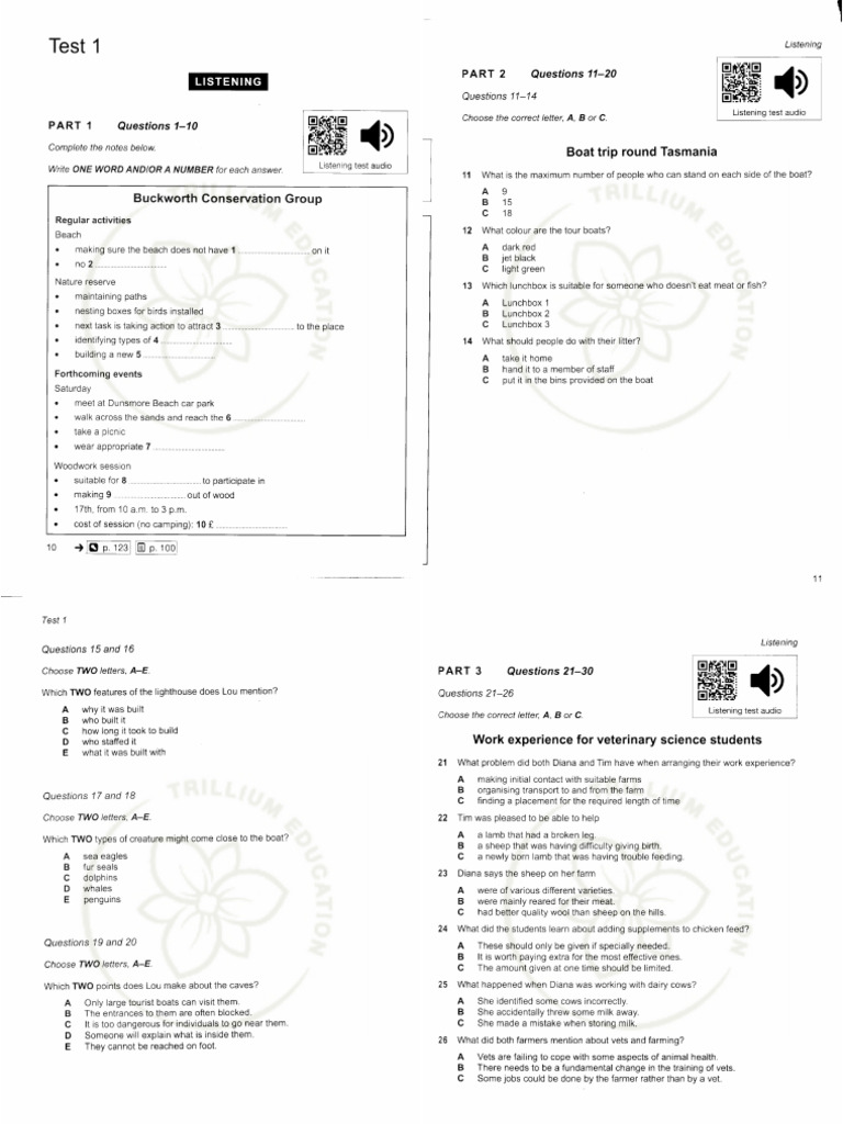 Mocks 3 Tests Pdf 