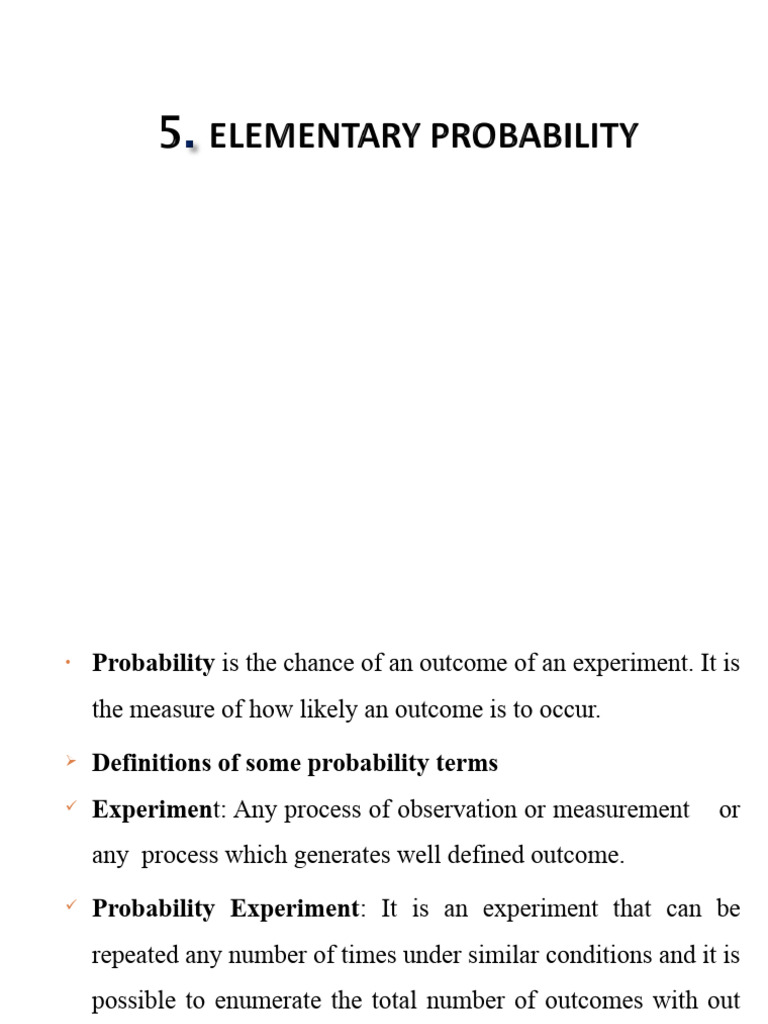 Understanding Basic Probability Concepts | PDF | Probability ...