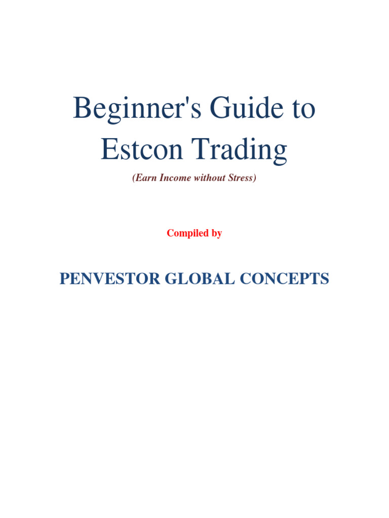 Beginner's Guide to Estcon Trading | PDF | Investing | Prices