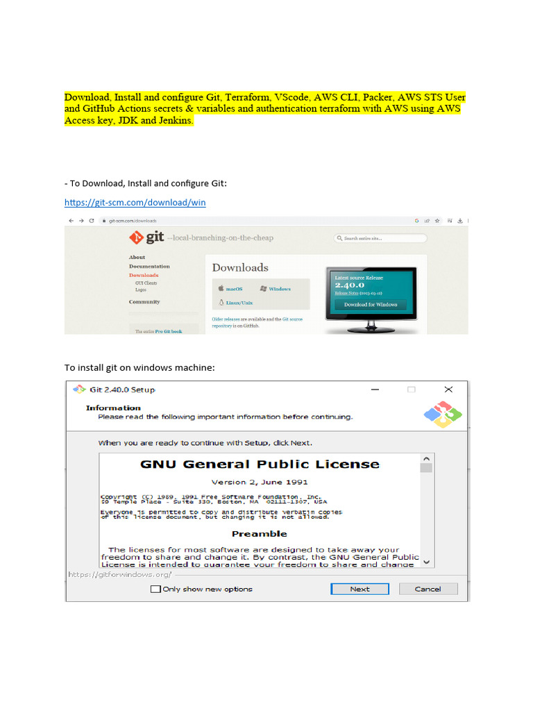 Resource Installtion | PDF | Command Line Interface | Computer File