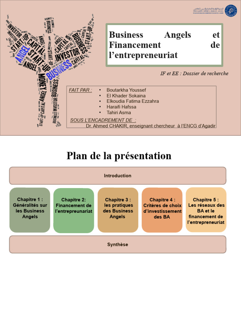 BA PPT Final | PDF | Business angel | Entrepreneuriat