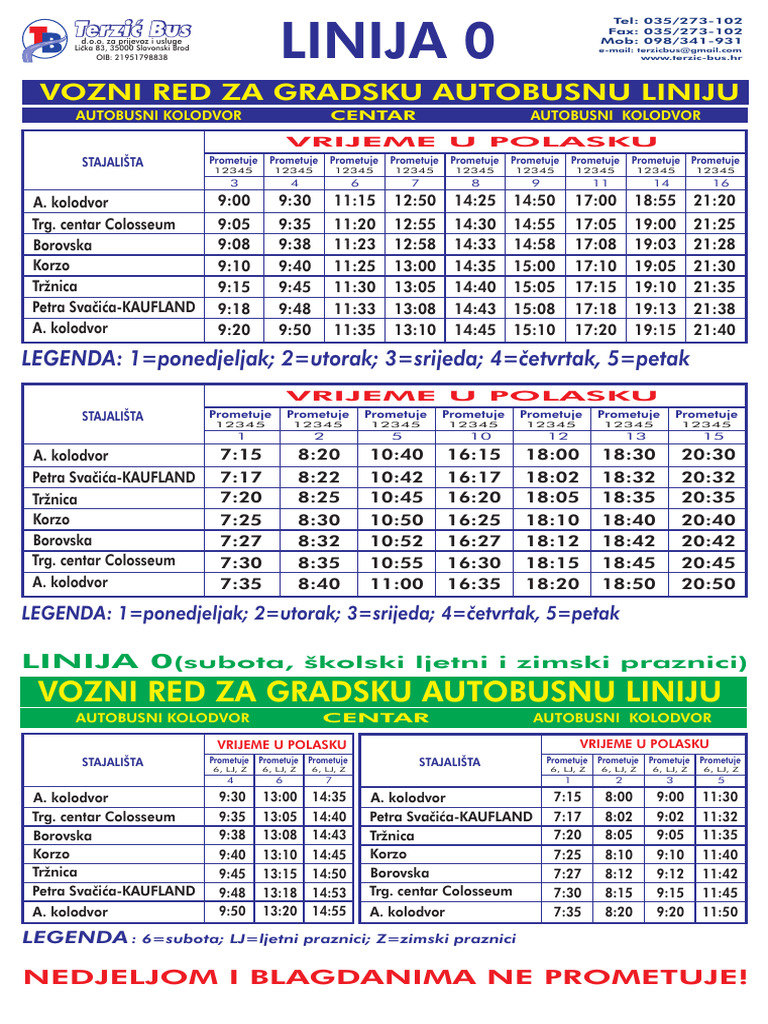 Linija 0 1 2024 | PDF