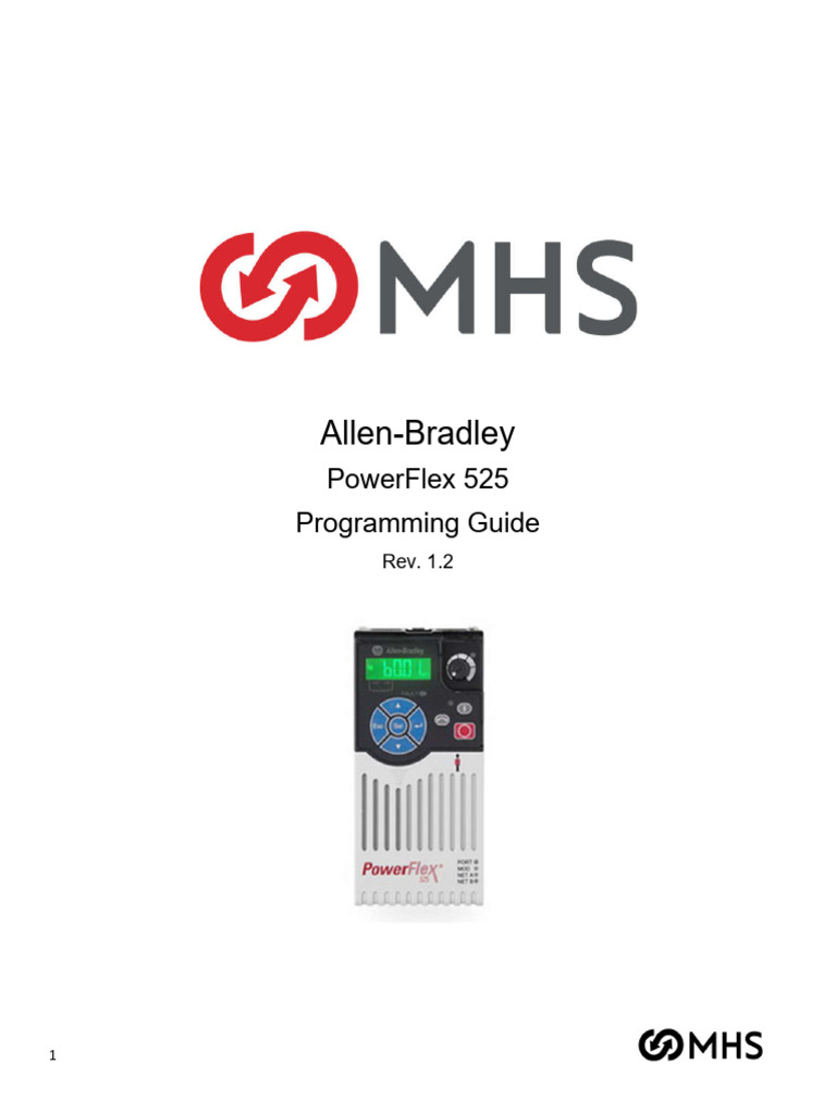 MHS PowerFlex 525 Programming Rev.1.2 | PDF | Ethernet | Windows 10