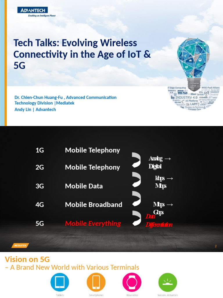 08 - Tech Talks - Evolving Wireless Connectivity in The Age of IoT 5G ...