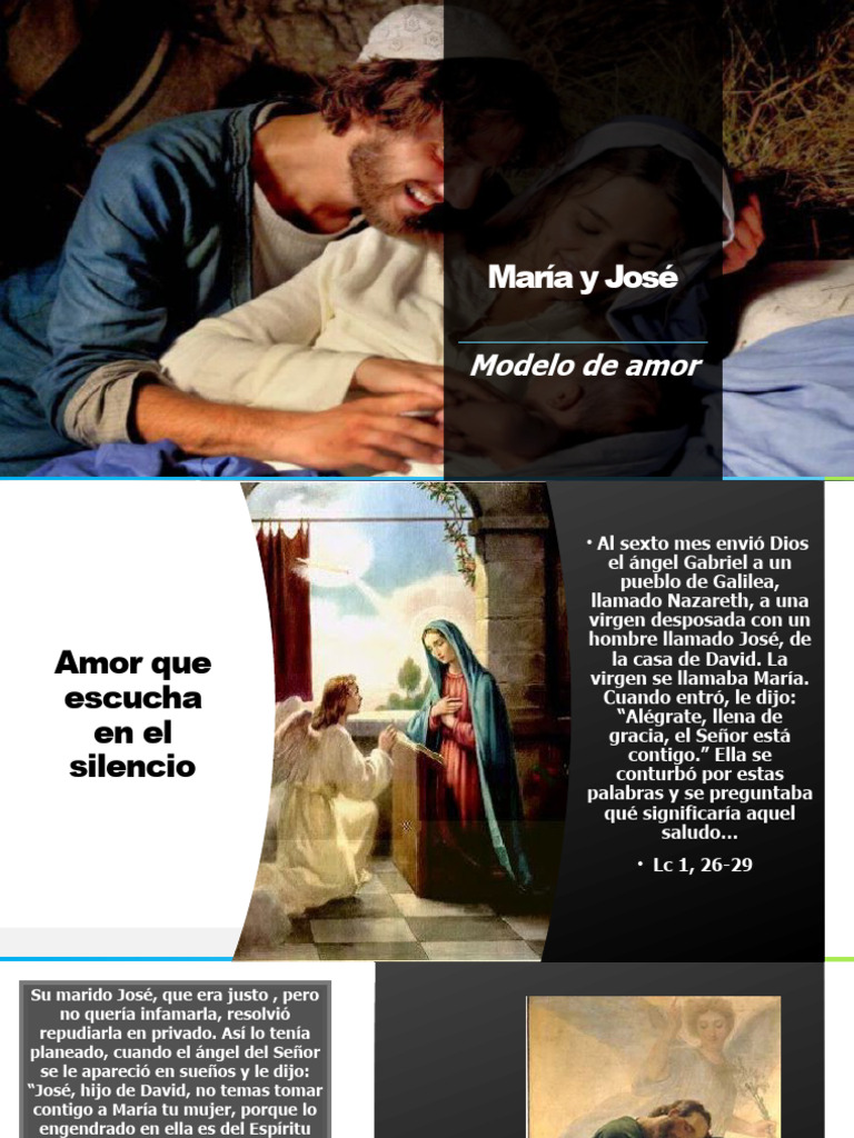 María y José modelo de amor | PDF | María, madre de Jesús | San José