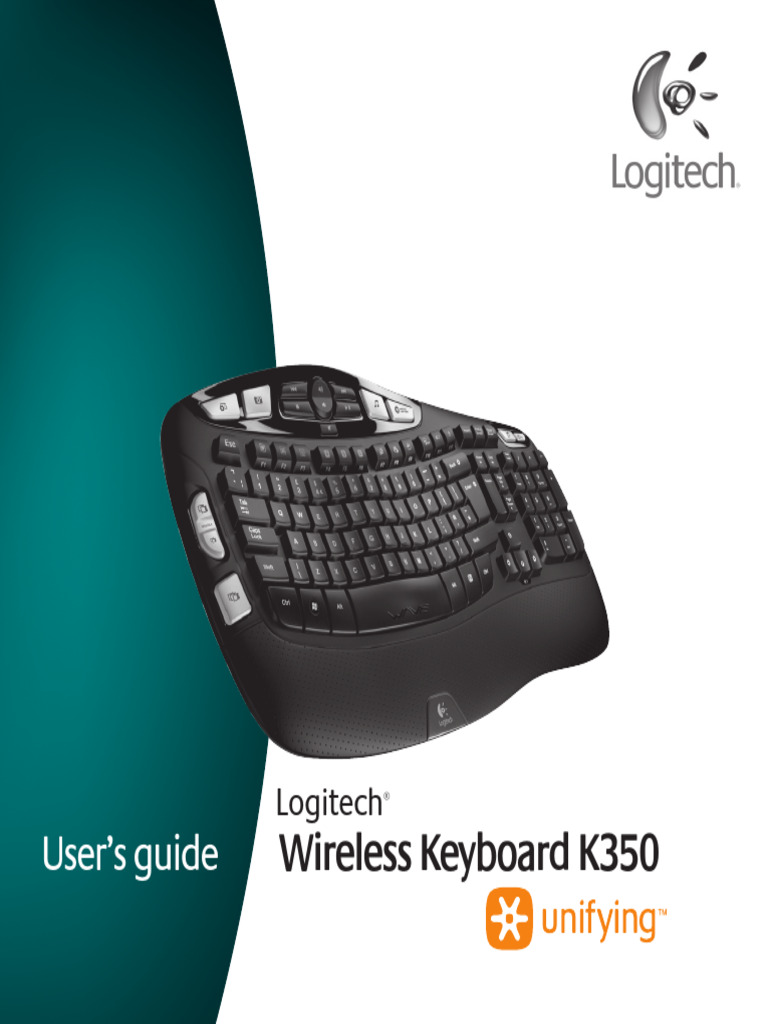 Wireless Keyboard K350: User's Guide | PDF