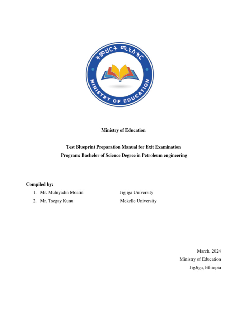 Final Blueprint, Petroleum Engineering -MU-JJU | PDF | Petroleum ...