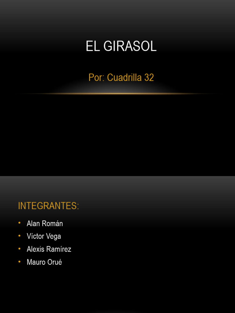 El Girasol. | PDF | Cosecha | Agricultura