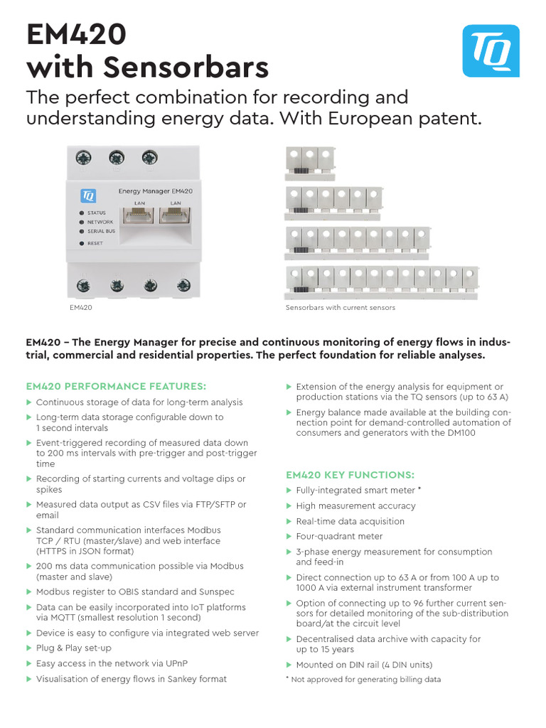 Industrial Energy Monitoring Solution | PDF | Alternating Current ...