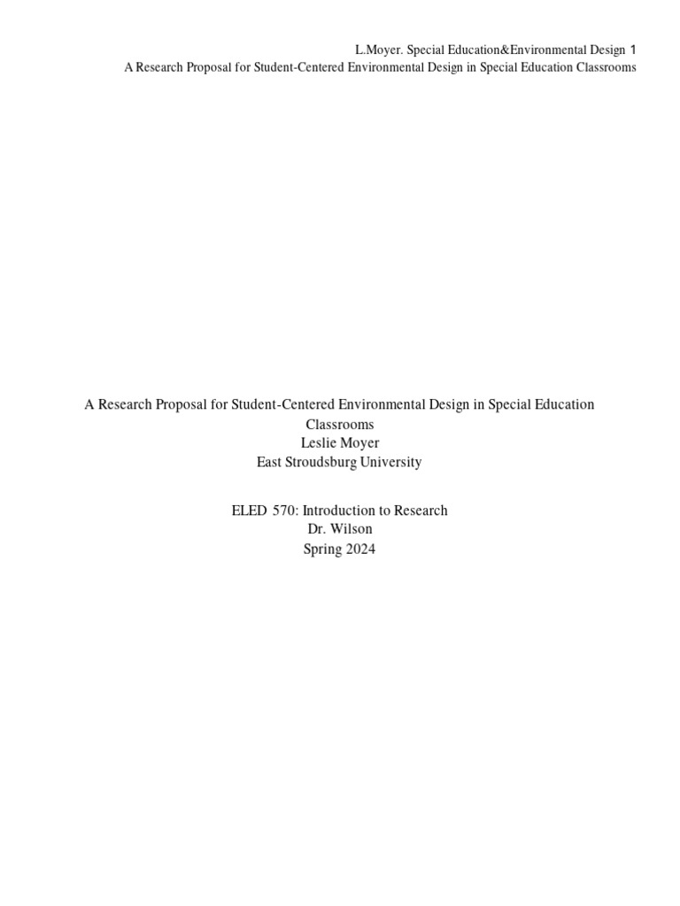 Research Proposal - Writting Sample | PDF | Survey Methodology ...