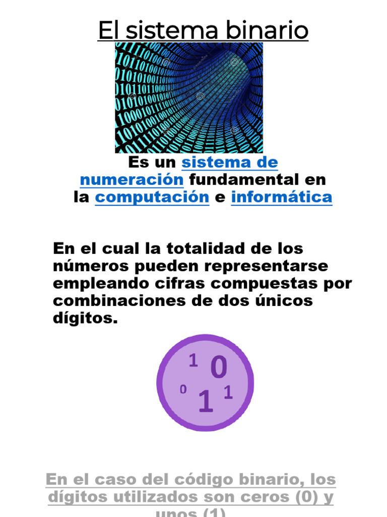 El Sistema Binario | PDF | Métodos y materiales de enseñanza