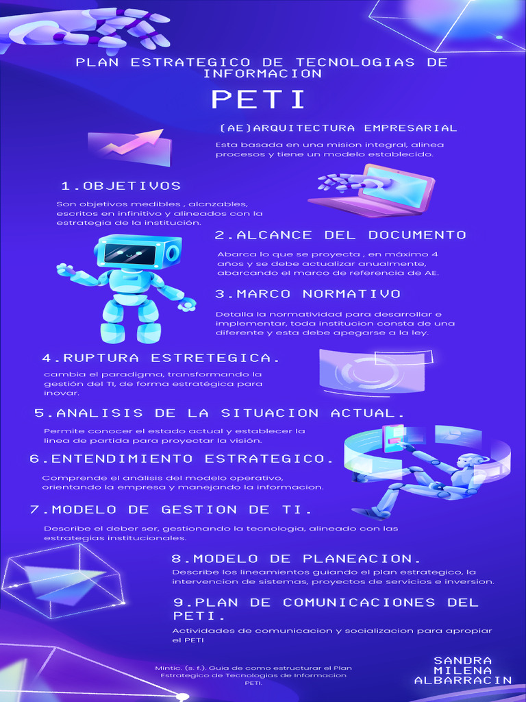 Infografía PETI | PDF | Planificación estratégica | Economias