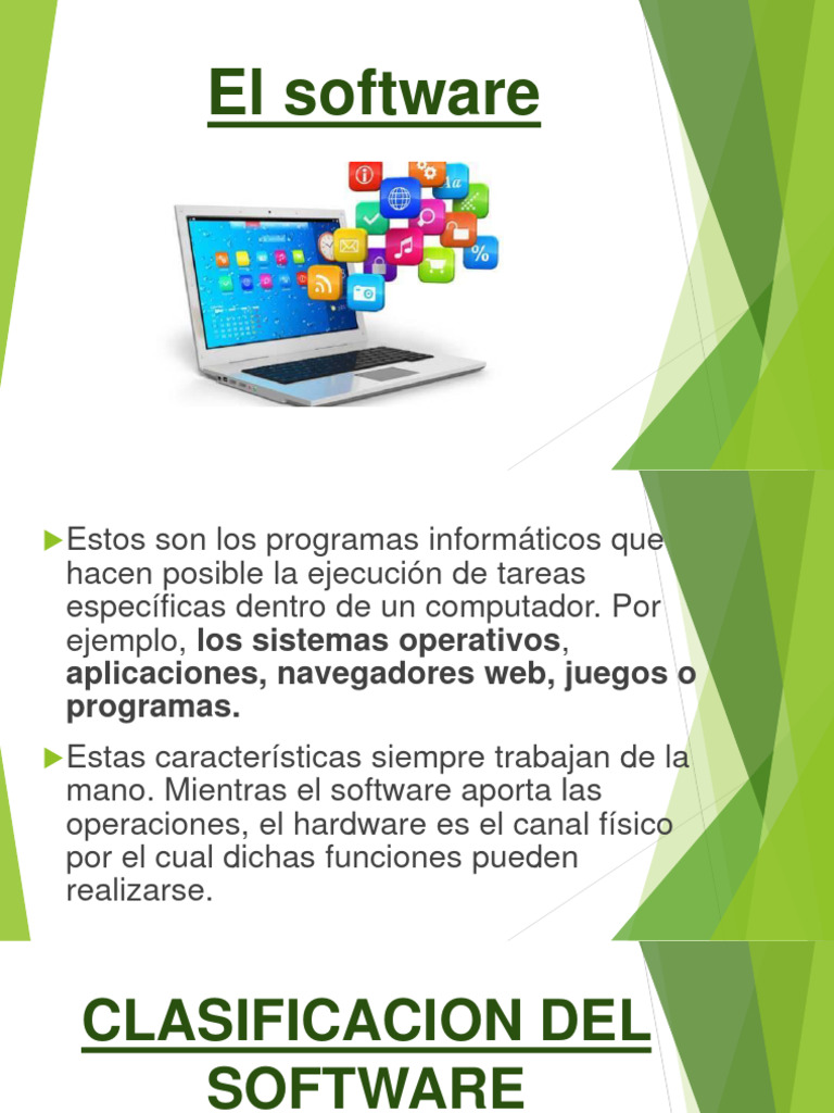 El Software | Descargar gratis PDF | Sistema operativo | Software de la aplicacion