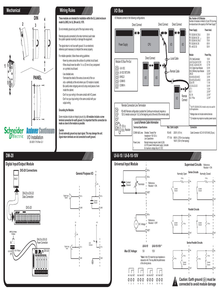 Ui-8 Module Install | Download Free PDF | Power Supply | Alternating Current