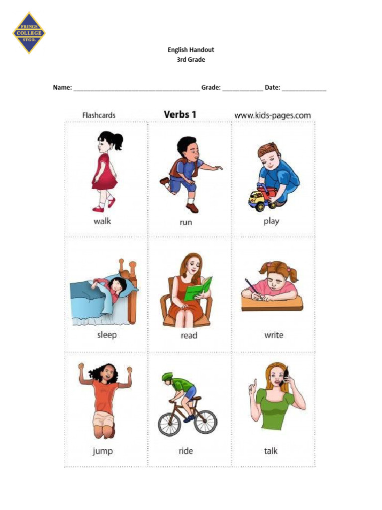 English Handout 23 de Marzo | PDF