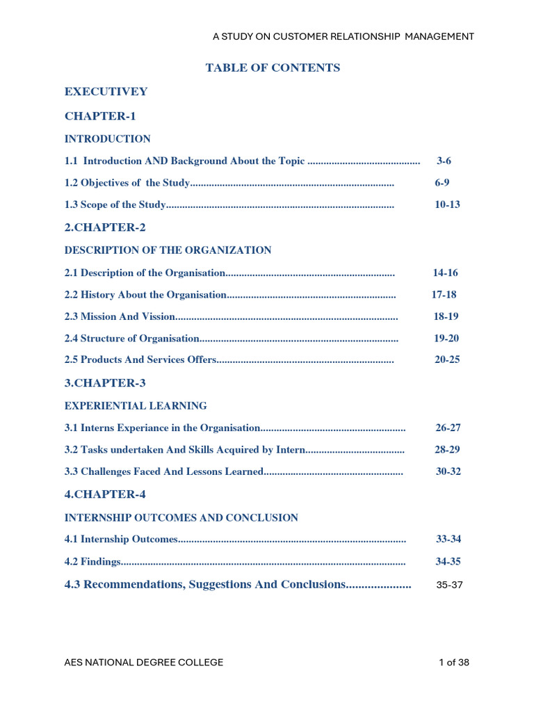 Supriya Final Project | PDF | Customer Relationship Management | Market ...