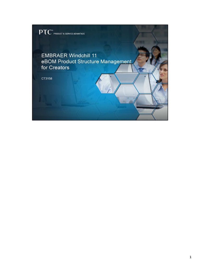 CT3158 PDF EBOM Product Structure Management For Creators Rev An | PDF ...