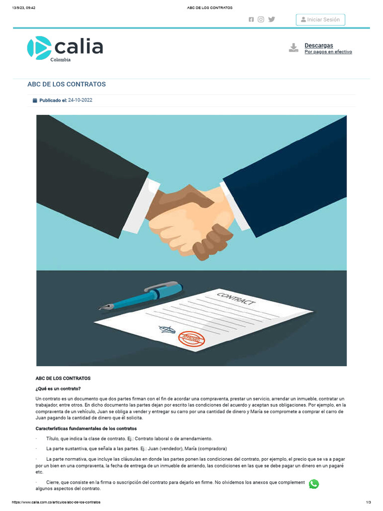 Guía Esencial sobre Contratos | PDF | Ley común