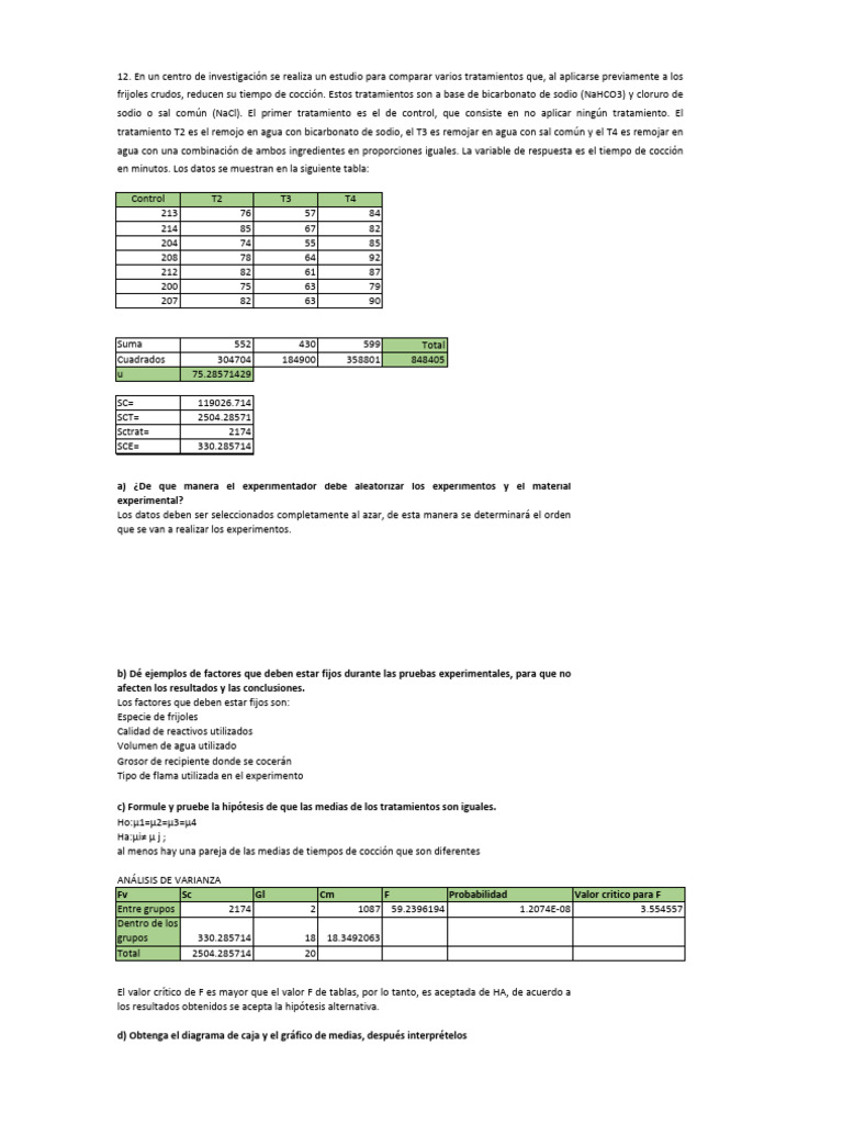 Ejer 12 | PDF | Experimentar | Bicarbonato de sodio