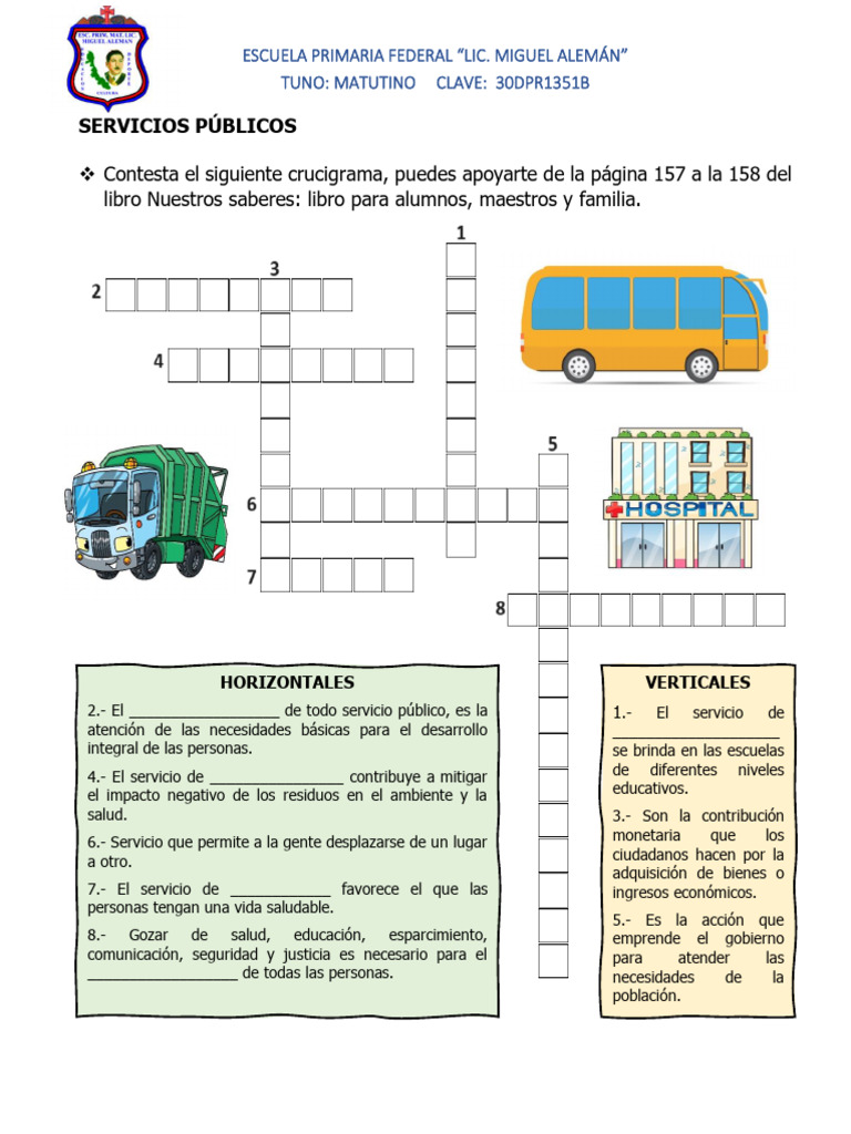 5to Grado Noviembre Proyecto 4 - Los Servicios Satisfacen Las ...