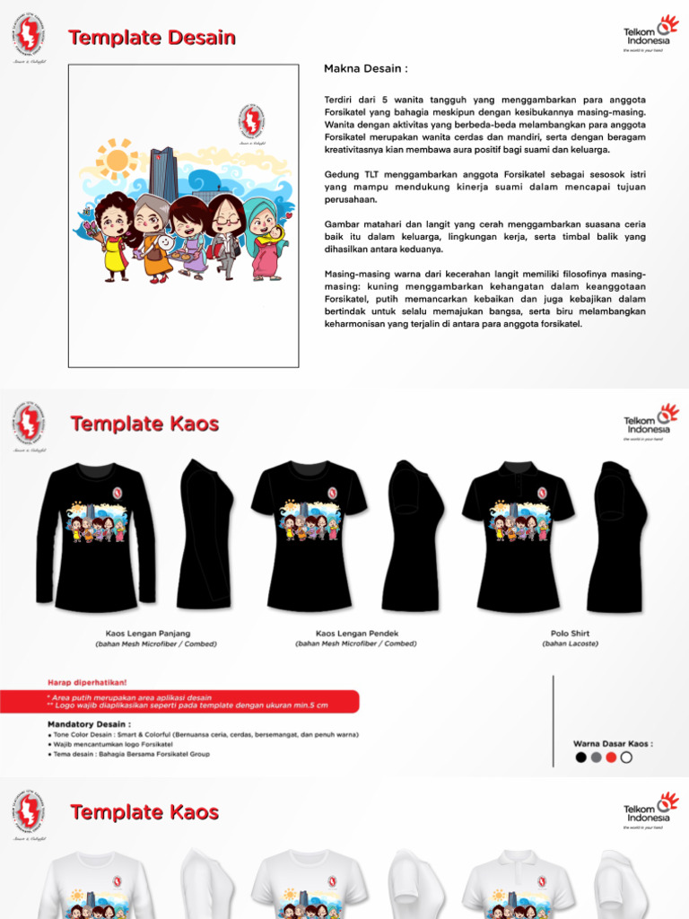 Desain Kaos Lomba Forsikatel | PDF