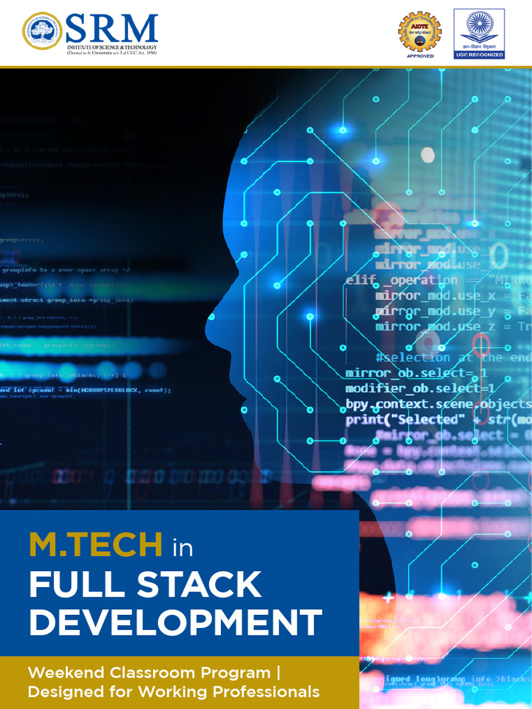 Mtech Cse FSD SRM | PDF | Mentorship | Amazon Web Services