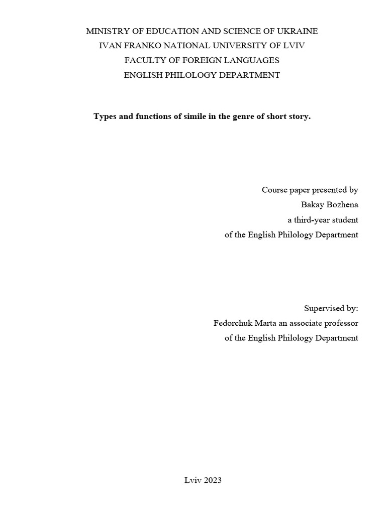 Types - and - Functions - of - Simile - in - The - Genre - of Short ...