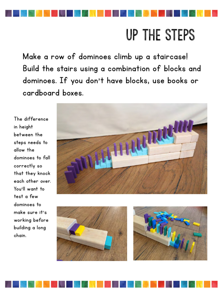 Domino Reaction Cards Editedsm | PDF | Stairs