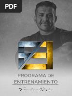Rutina Completa de Entrenamiento de Cbum | PDF | Ejercicio físico ...