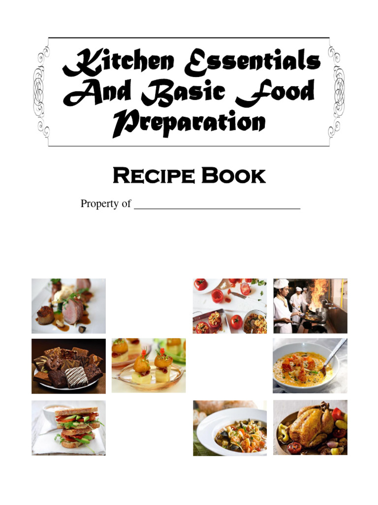 FDLL01H Kitchen Essentials Students Recipe Manual AY 23 24 2nd Sem ...