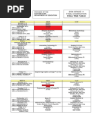 Gauteng PRELIMS 2024 Trials Timetable Learners | PDF | Science