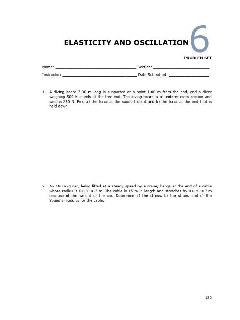 Chapter 6 Problem Set | PDF