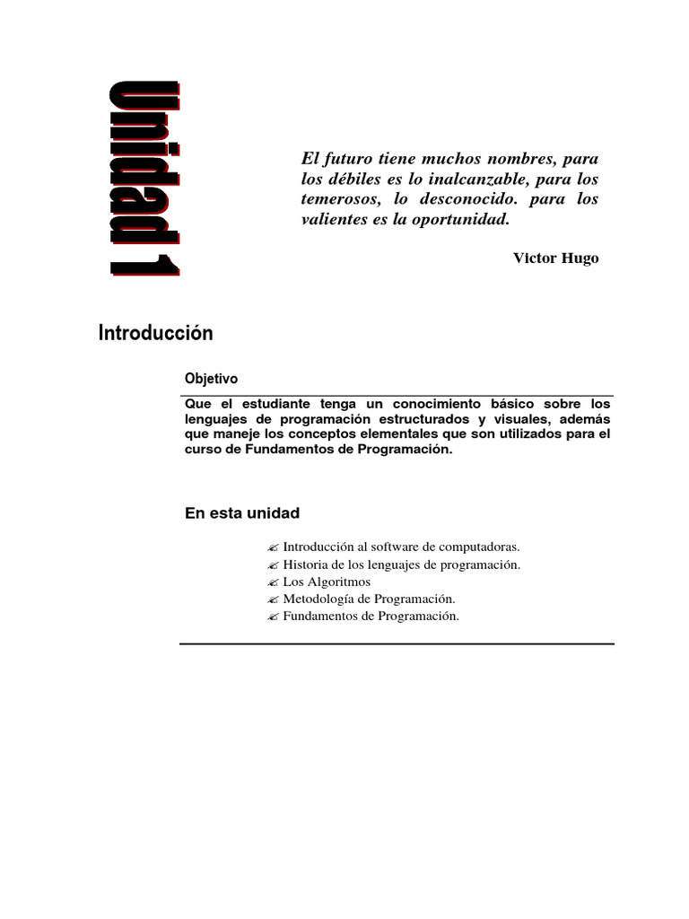 Fundamentos De Lenguajes De Programación Pdf Lenguaje De