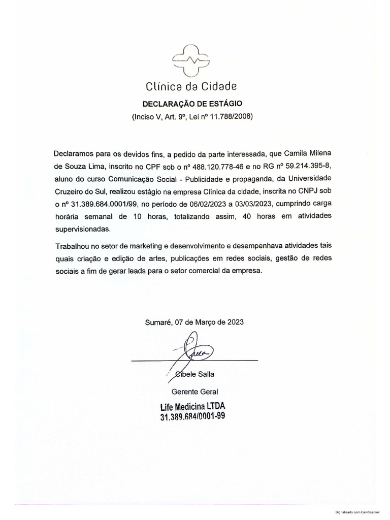 declaração fev-mar | PDF