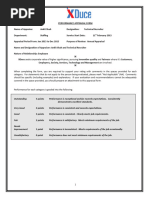Crew Performance Evaluation Form | PDF | Performance Appraisal | Business