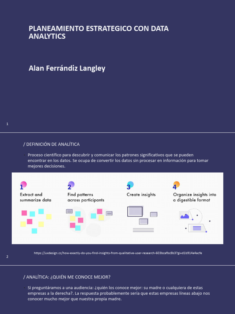 Estrategias de Data Analytics para Negocios | PDF | Indicador de rendimiento