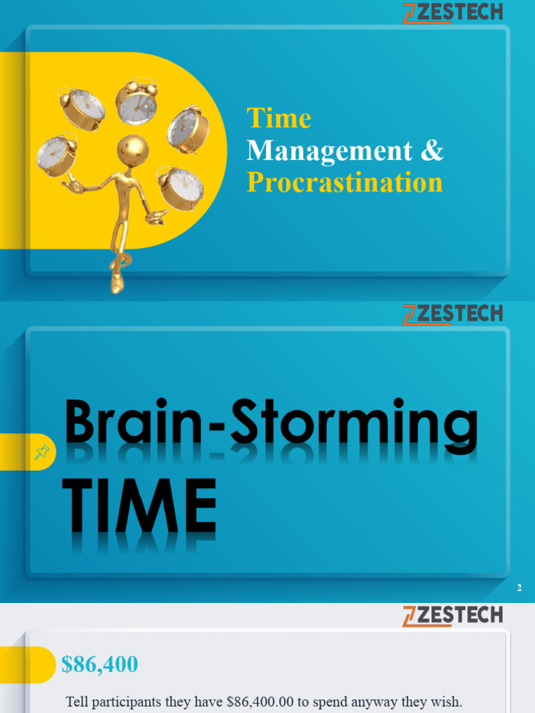 Time Management Procrastination | PDF | Time Management | Professional ...