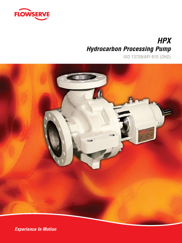 Flowserve HPX | PDF | Pump | Bearing (Mechanical)
