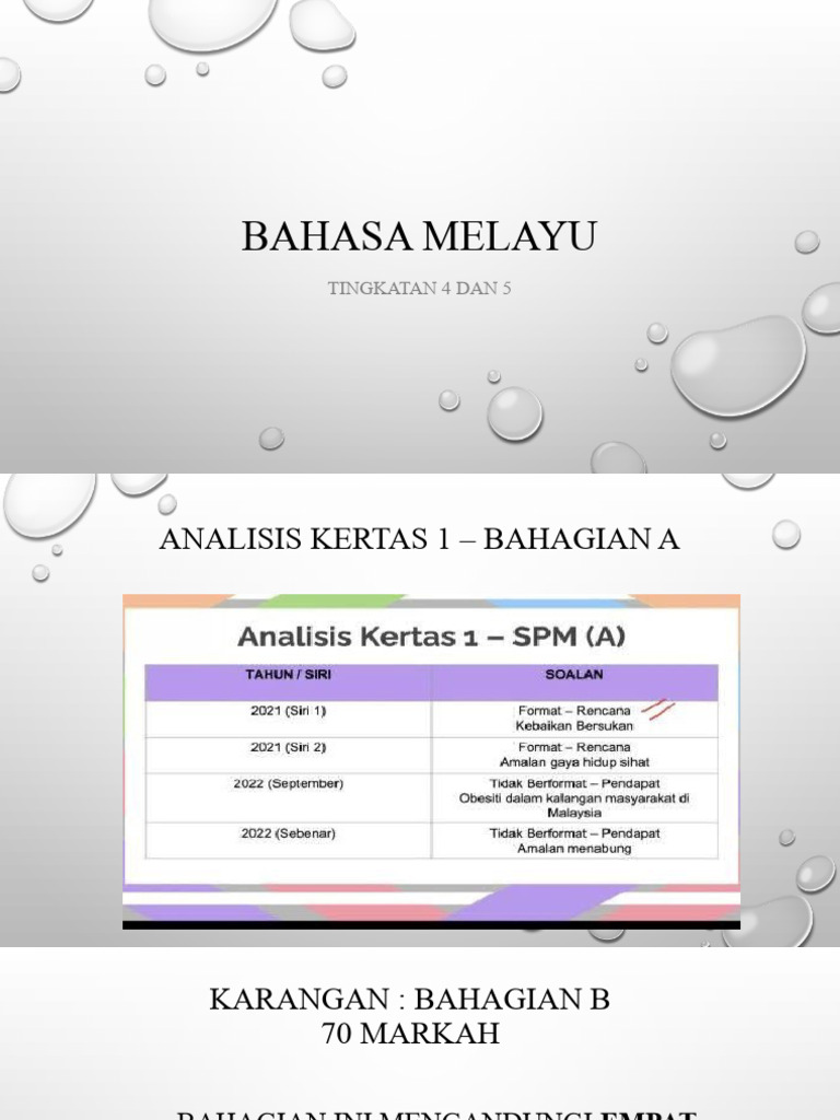 Nota Bahasa Melayu Pdf