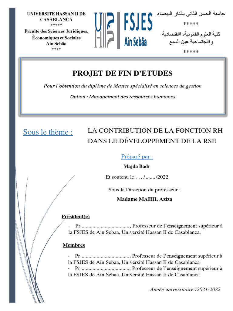 Synergie RH et RSE en entreprise | PDF | Responsabilité sociétale des ...
