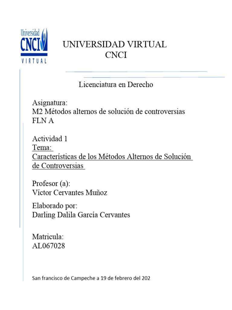 Métodos Alternos en Controversias Penales | PDF | Arbitraje | Mediación