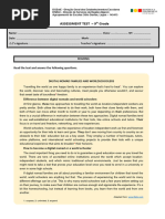 Reading Practice The Three Rs Worksheet | PDF | Reuse | Recycling