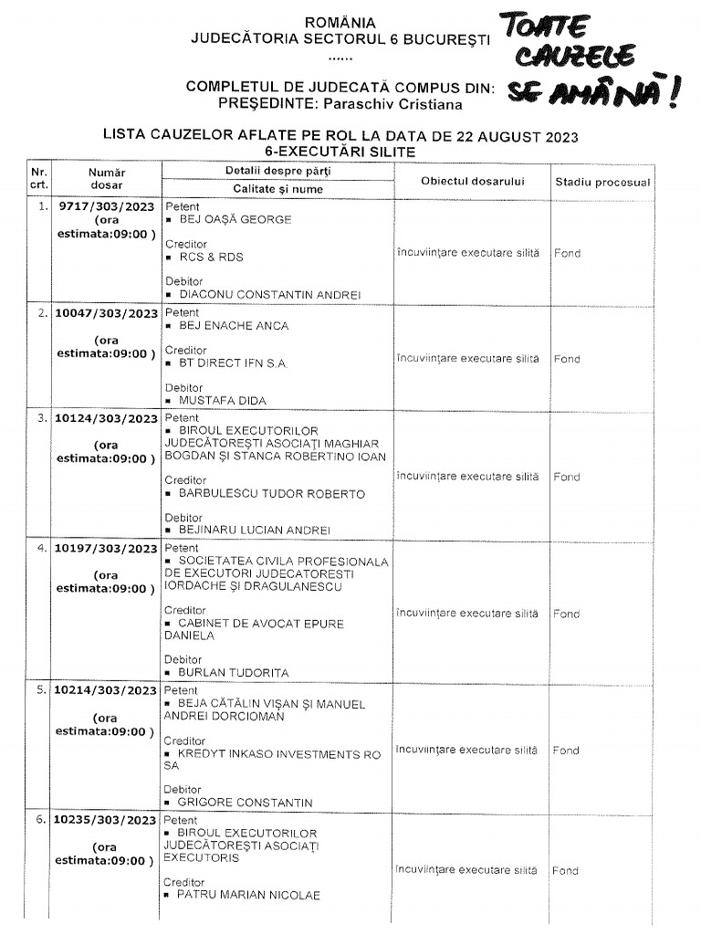 6-EXECUTĂRI SILITE | PDF