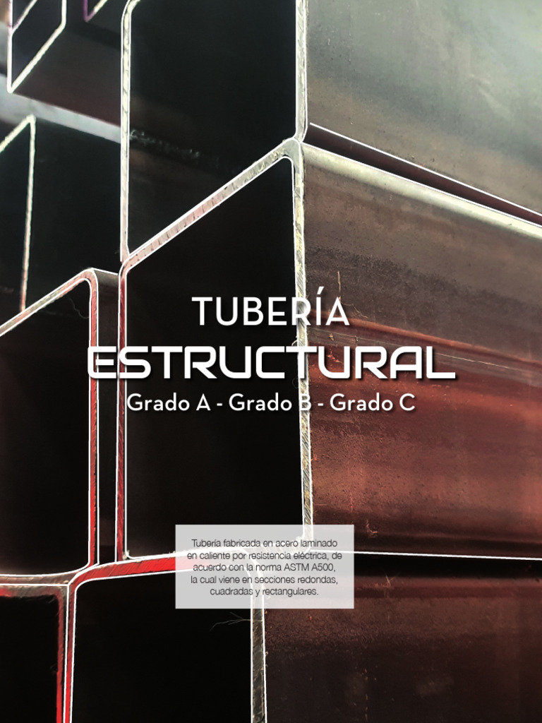 Ficha - Tuberia Estructural 2 | PDF | Rieles | Ingeniero civil